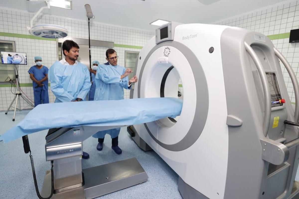 Inside A Cat Scan Machine